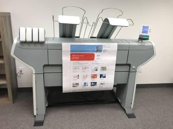 Lot #22: OCE Colorwave 600 Large Format Printer - Dallas, TX - Click ...
